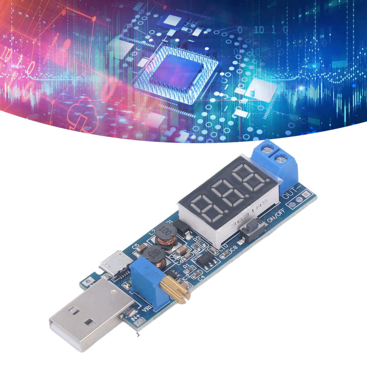 Buck Boost Voltage Regulator DC To DC Corrosion Prevention USB Power ...