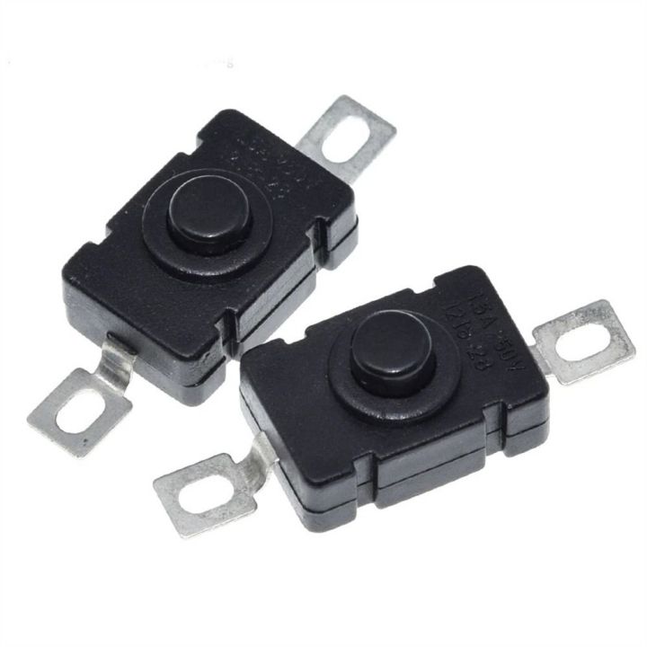 LYCHEE 10PCS 18 x 12mm Self Locking KAN-28 Switch for Electric Torch ... LYCHEE 10PCS 18 x 12mm Self Locking KAN-28 Switch for Electric Torch ...