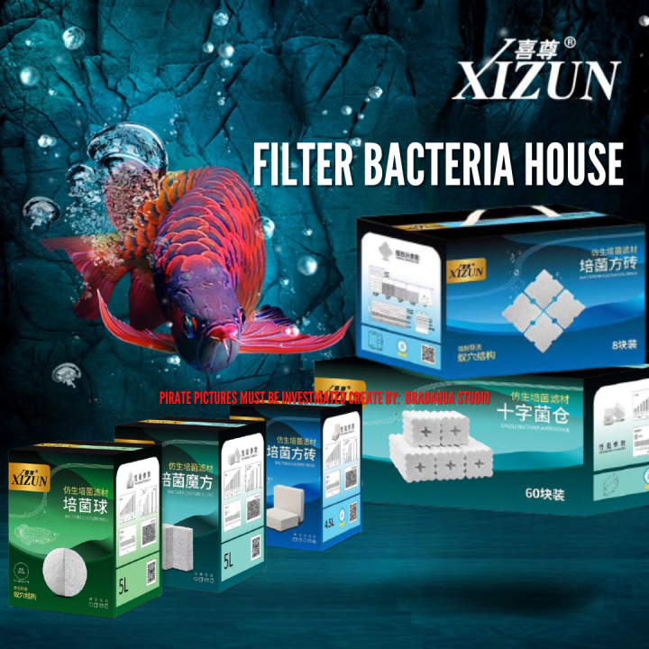 XIZUN Premium Filter Material Nitrifying Bacteria House | Lazada