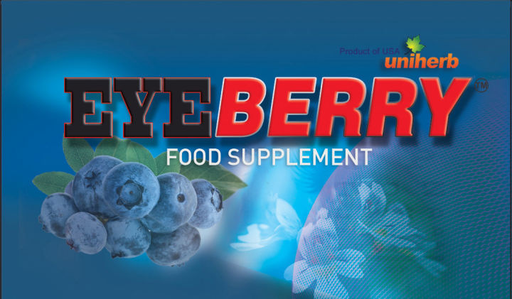 Eyeberry Eye Supplement (1 box - 100 capsules) | Lazada PH