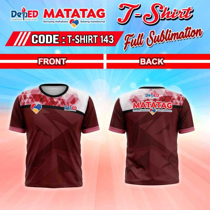 Matatag Shirts Full Sublimation For Women And Men Teacher Deped T Shirt ...