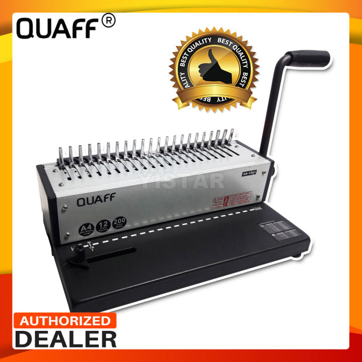 QUAFF Ring Binding Machine Heavy Duty SD1201 | Lazada PH