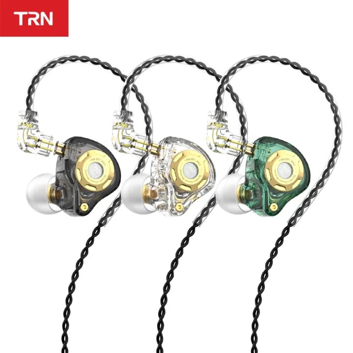 TRN MT1 PRO In-ear Earphone HiFI Dynamic Drive Bass Monitor Music ...