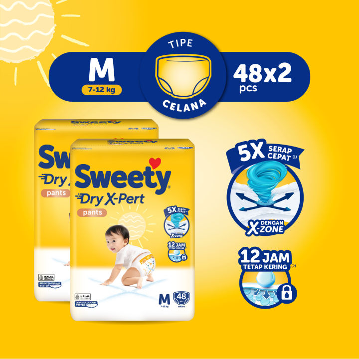 Sweety Bronze Pants Dry Xpert Pants M 48s X-Zone x2 | Lazada Indonesia