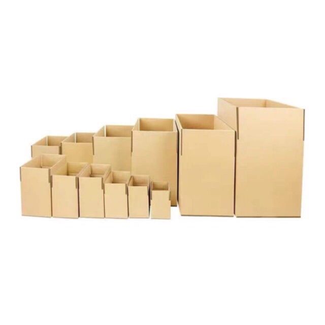 ON HAND Carton box corrugated cardboard box packaging KraftBOX 3 10Pcs ...