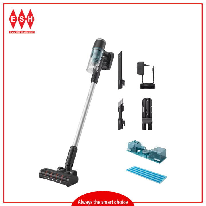 Philips XC3133 Series 3000 Aqua PowerCyclone 8 Cordless Vacuum Cleaner ...