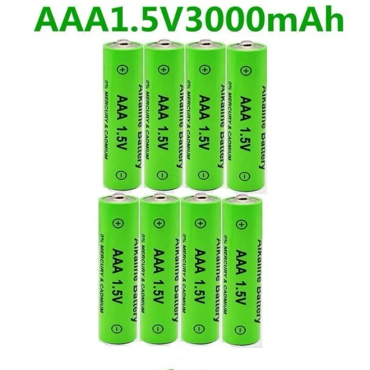 ถ่านอัลคาไลน์ชาร์จได้ AA / AAA 3000mAh 1.5V คุณภาพดี | Lazada.co.th