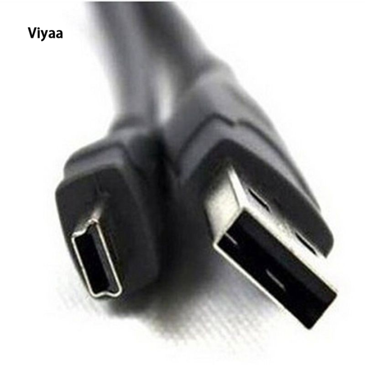 5-pin USB to USB B fast data transfer charging cable for MP3 and MP4 ...