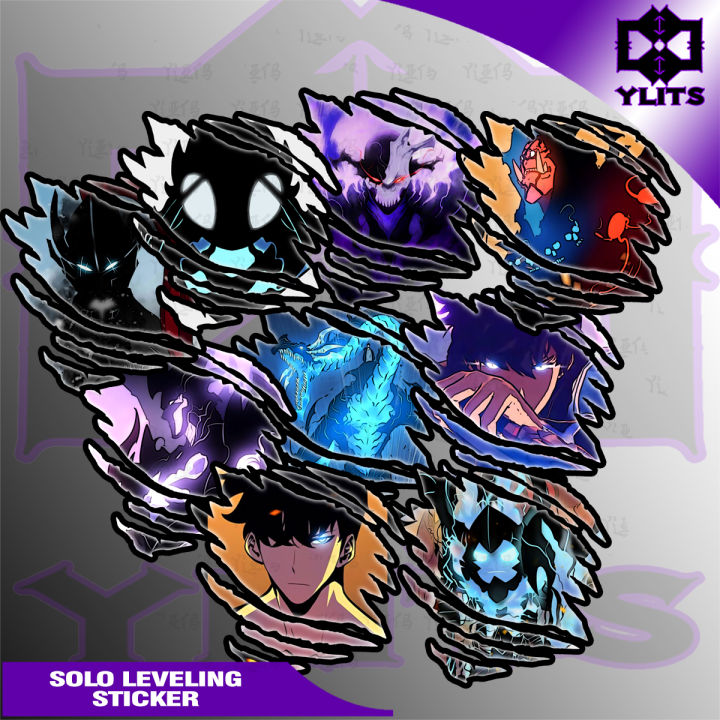 Solo Leveling Water Proof vinyl sticker for your thumbler car ...