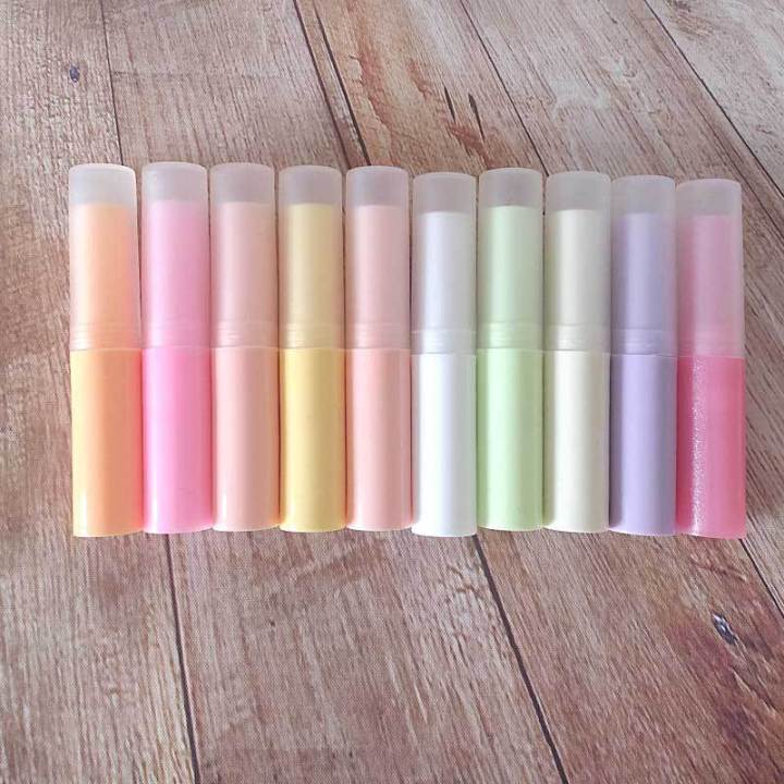20Pcs/lot DIY 3g Lip Balm Container with Caps 8 Color Mini Empty Lip ...