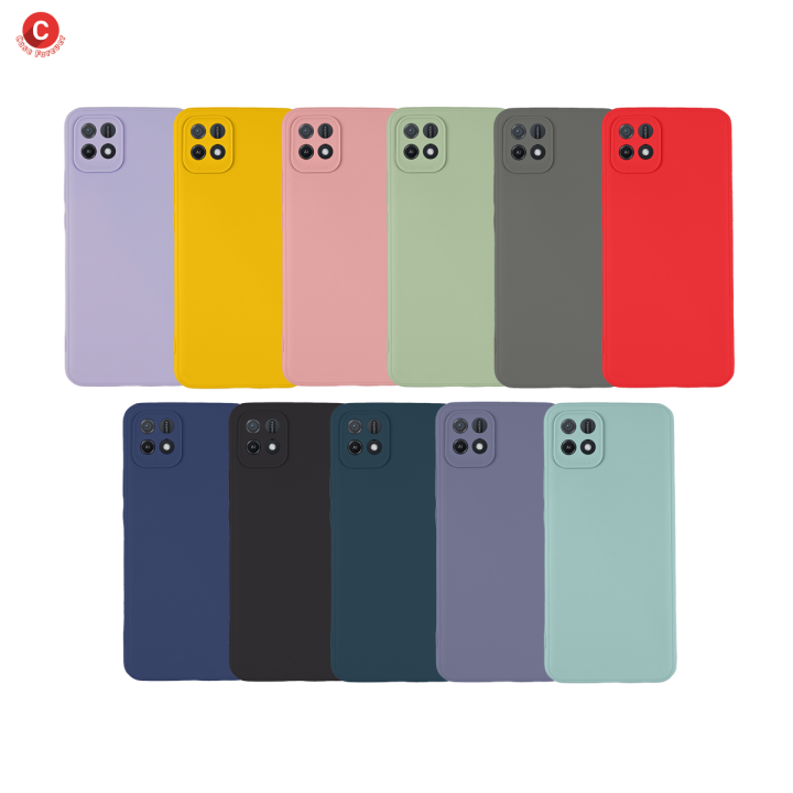 เคสออปโป เอ16เค Oppo A16k CPH2349 เคสซิลิโคนนิ่ม กันกล้อง สีพาสเทล TPU ...