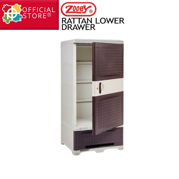 Zooey Starbox Rattan Lower Drawer Cabinet/Wardrobe Organizer Stock No ...
