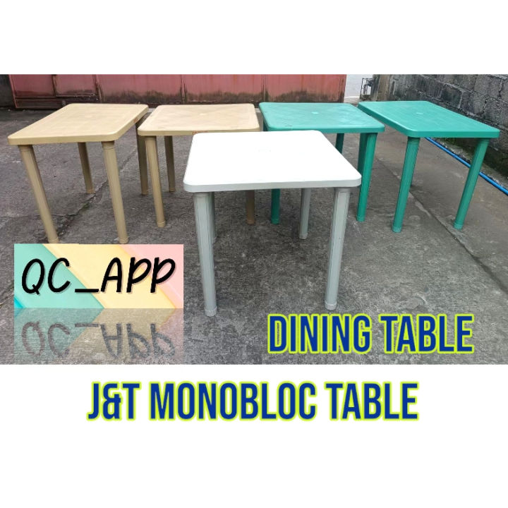 JT TABLE Heavy Duty Indoor-Outdoor Monobloc Table | Lazada PH