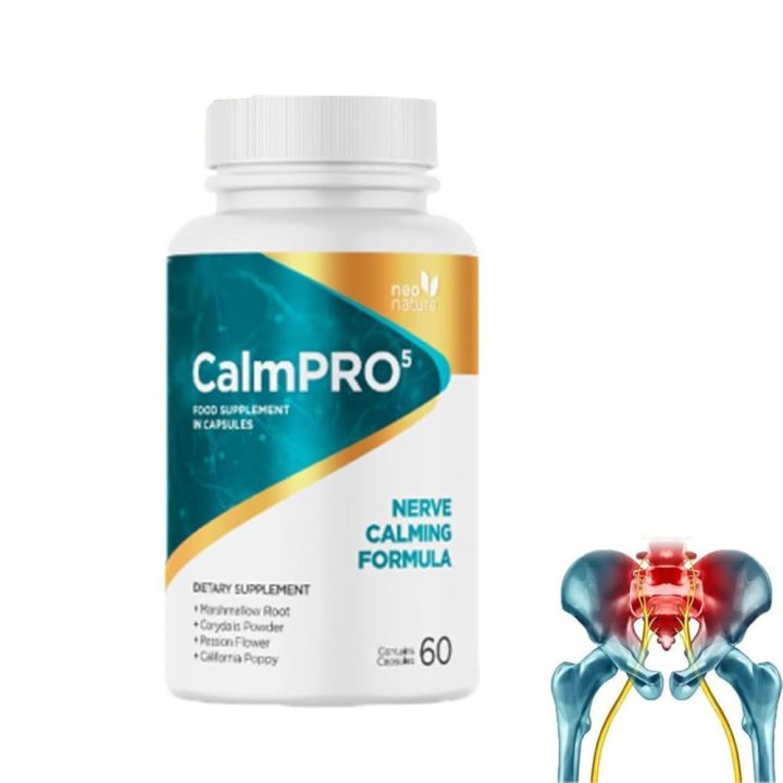 Calmpro5 Nerve Capsules, a popular body supplement for relieving ...