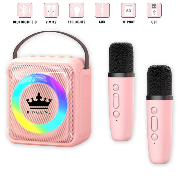 Kingone K-116 Portable Wireless Bluetooth Speaker with Dual Microphones ...