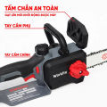 Máy Cưa Xích Pin BOSHUN BS-CS12PRO, Không Chổi Than, Chiều Dài Lam 26cm ...