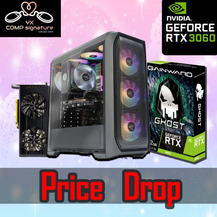 (READY STOCK)PRICE DROP RTX3060 PROMO / GAMING PC PACKAGE RTX 3060 / CYBERPUNK MONSTER HUNTER ...