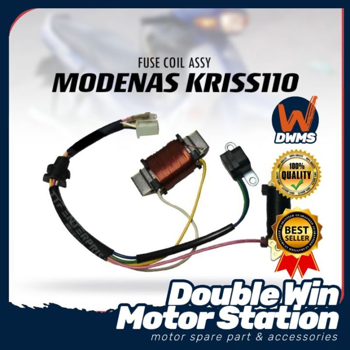 MODENAS KRISS110 FUSE COIL ASSY MAGNET COIL FIELD COIL ASSY KRISS 110 ...