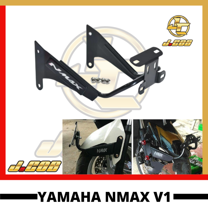 YAMAHA NMAX V1 BRAKET PLAT NUMBER ALLOY | Lazada