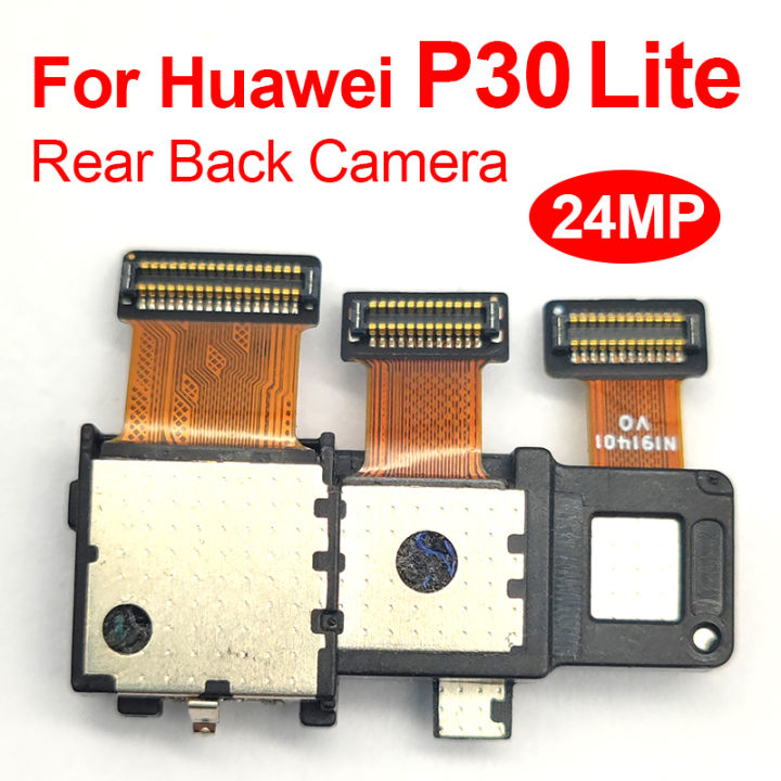 P30 Lite Back Camera Front Rear Back Camera For Huawei P30 Lite 24MP 48MP Main Facing Camera ...