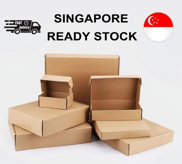 YOUTING SG SELLER Cardboard delivery Box Pizza Box in different size ...