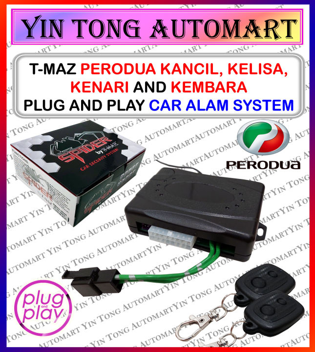 T-MAZ/ SMART STAR PERODUA KANCIL, KELISA, KENARI And KEMBARA Plug And ...
