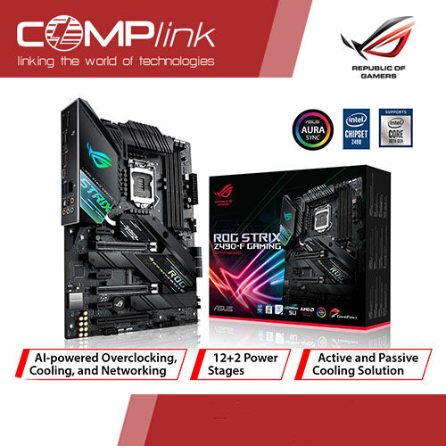 ASUS ROG STRIX Z490-F Gaming Motherboard | Lazada PH