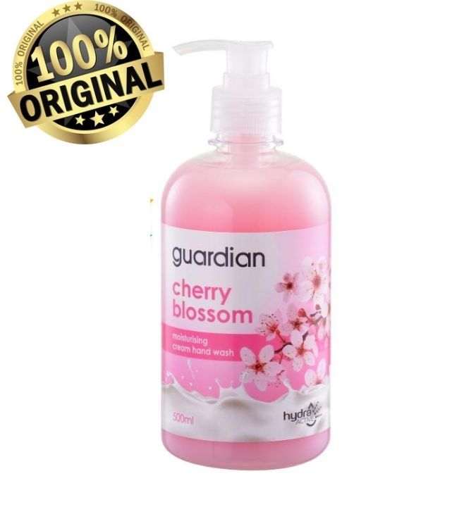 Guardian Cherry Blossom Moisturising Cream Hand Wash 500ml +free gift ...