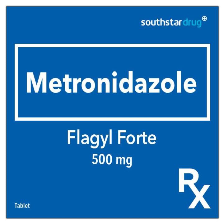 Rx: Flagyl Forte 500mg Tablet | Lazada PH
