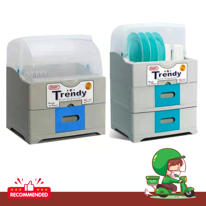 ZOOEY BRAND TRENDY DISH CABINET / DISH ORGANIZER / KITCHEN ORGANIZER ...