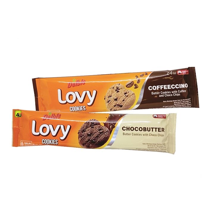 Delbi's LOVY - Butter Cookies - 1 Sachet | Lazada Indonesia