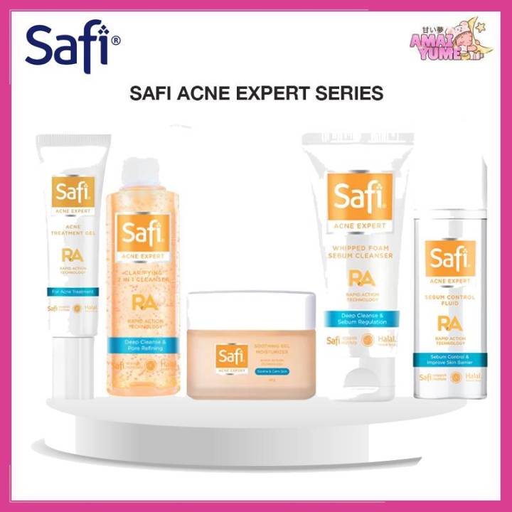 SAFI Acne Expert Series | Toner | Moisturizer | Acne Gel | Cleanser ...