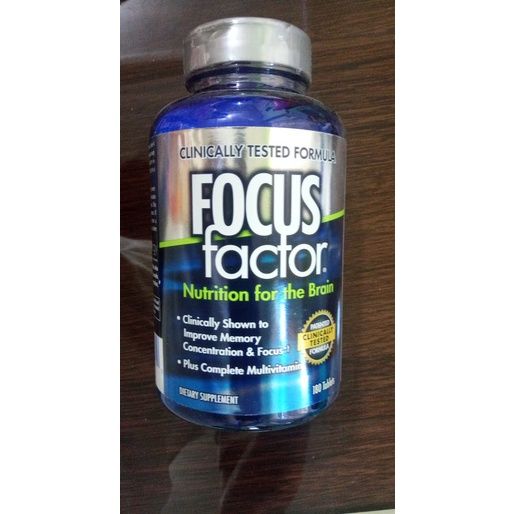 USA imported Focus-Factor tablets 180 (2025 Sep expiration) | Lazada PH