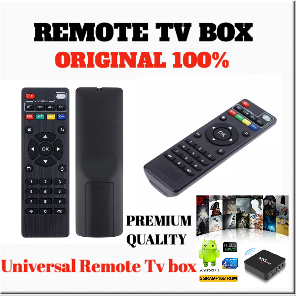 Remote TV box universal Original 100 % cocok untuk Semua merek tv box ...