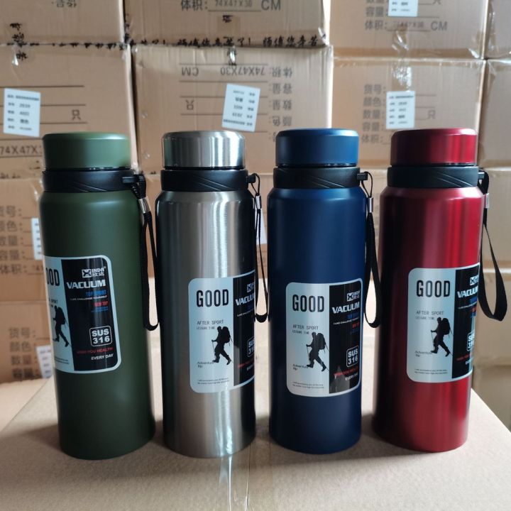 Termos Air Panas 1 Liter panas termos stainless 316 Vacuum / Termos ...
