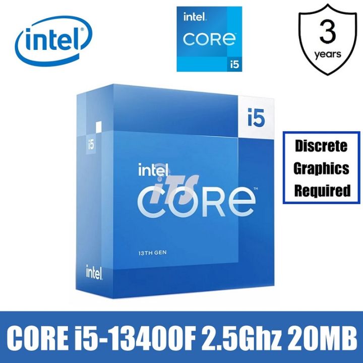 Intel Core I5-13400F 13th Gen Processor - Raptor Lake (20MB Cache, 2 ...
