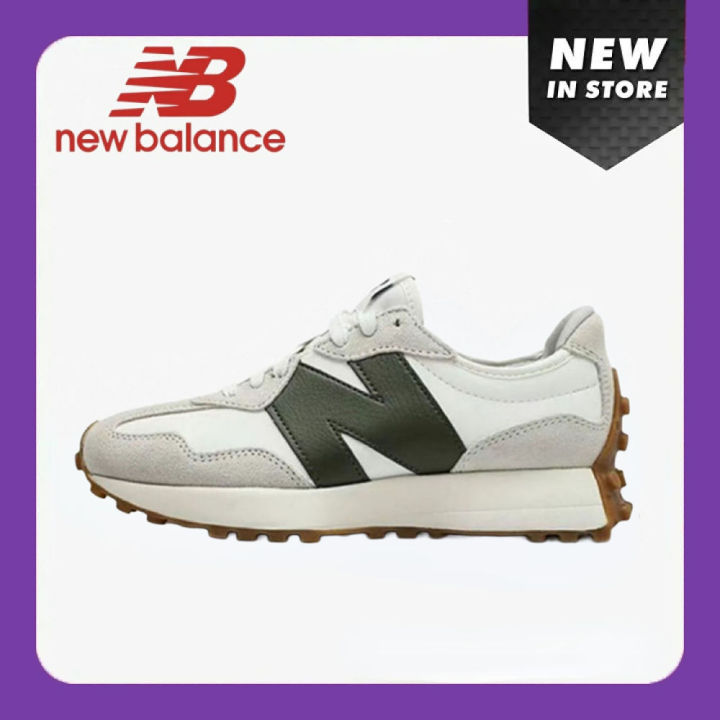 New Balance NB327 White Grey MS327ASN for men and women Running shoes ...
