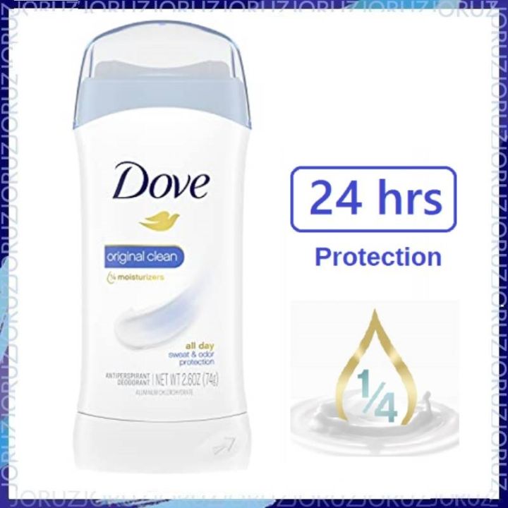 Dove Invisible Solid Antiperspirant Deodorant Stick (ORIGINAL CLEAN) 2. ...