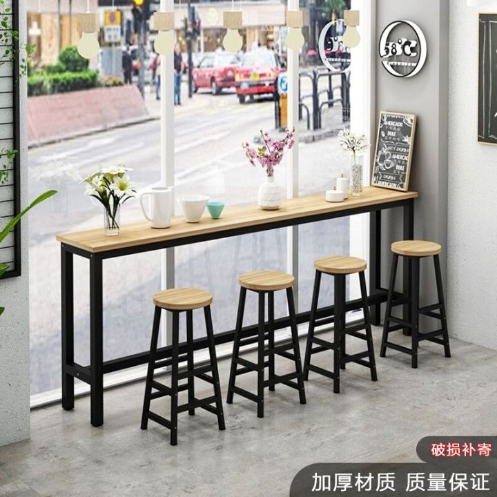 Simple combination of tables and chairs, shops, long tables, luxurious ...