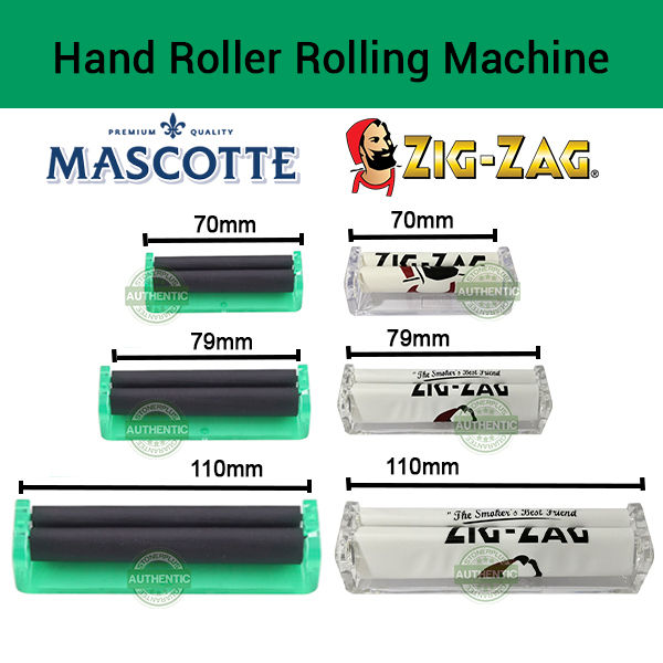 Hand Roller Rolling Machine [Zig Zag / Mascotte] for RAW Rolling Paper ...