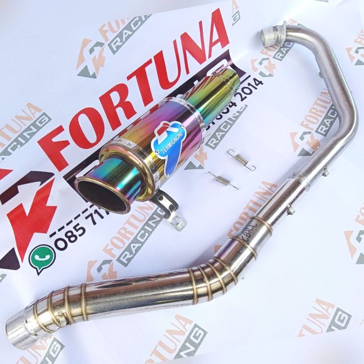 knalpot Cbr 150, Vixion, GsX150,Sonic, Byson, R15 v2 v3, Termignoni ...
