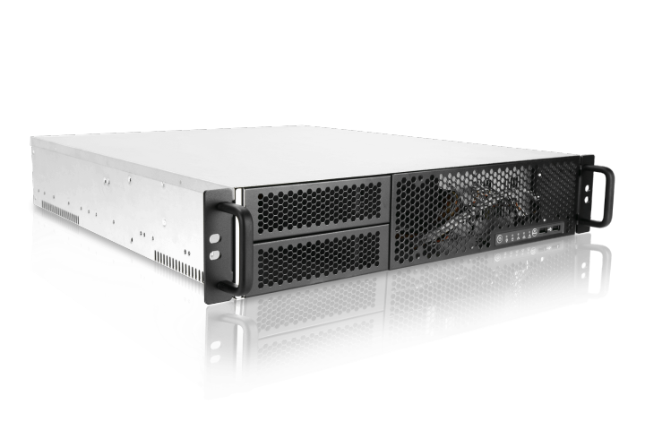 IW-R200-02N Open-Bay 2U Short Depth Server Chassis with Single 500W Power Supply | Lazada