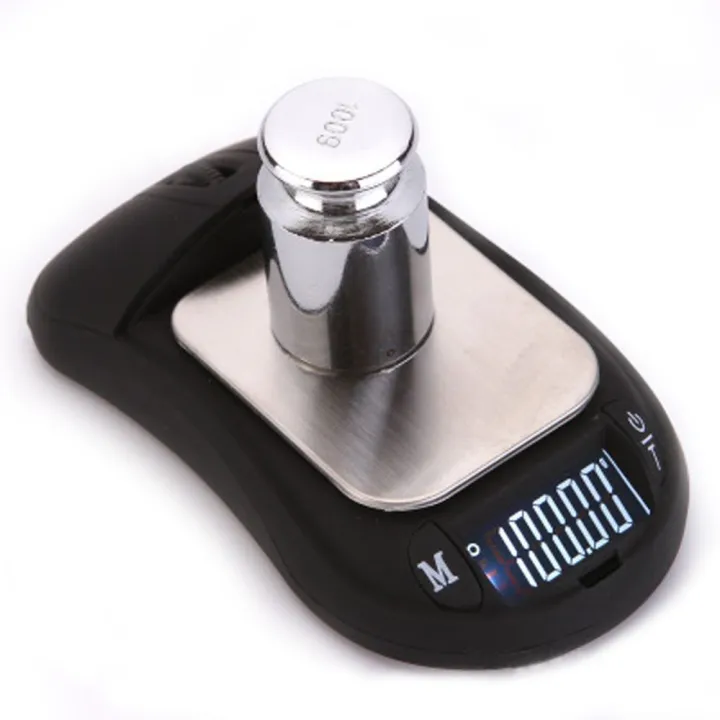ECU0N Weighing Mini Precision 200g 0.01g Pocket Scale Mouse Shape ...