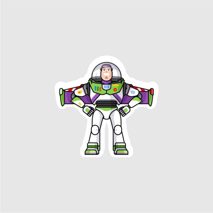 Sticker Tempel "Buzz Lightyear" | Lazada Indonesia