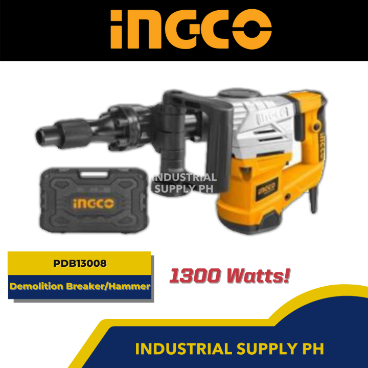 INGCO PDB13008 Demolition Breaker / Demolition Hammer 1300 Watts [ISPH ...