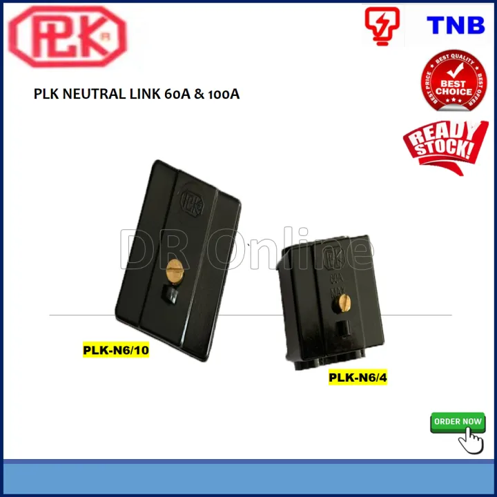 PLK Neutral Link For TNB Meter 60A,100A | Lazada