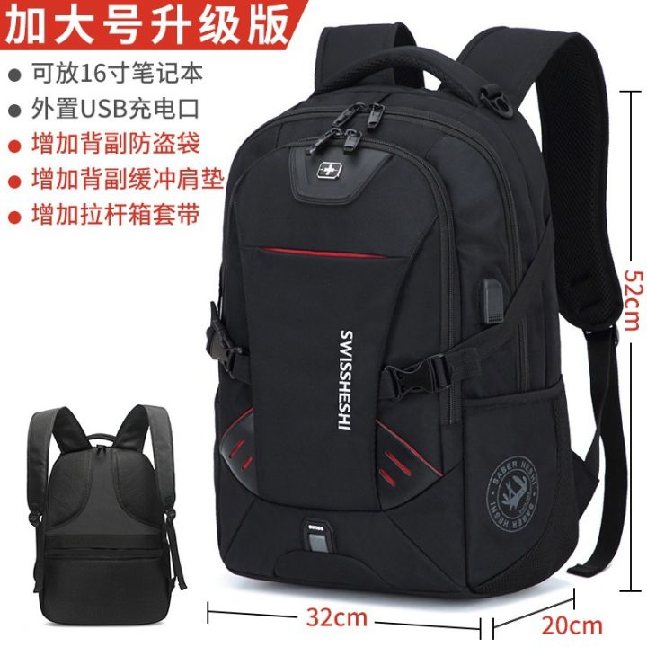 Backpacks New Swiss men's travel gift laptop outdoor student ...