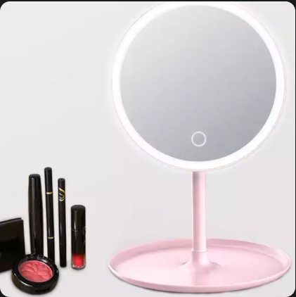 Cermin Rias / Kaca Make Up lampu LED MAKEUP MIRROR RING LIGHT | Lazada ...