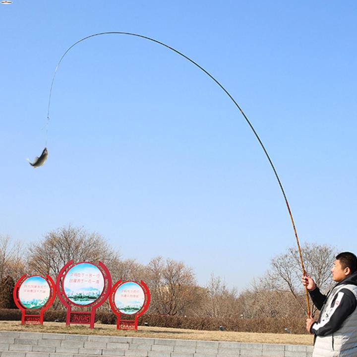 คันเบ็ดแบบพกพาแบบยืดหดได้ YBC น้ำหนักเบา2.7ม./3.6ม./3.9ม./4.5ม. YBC-MY ตกปลาน้ำจืดท่องเที่ยว ...