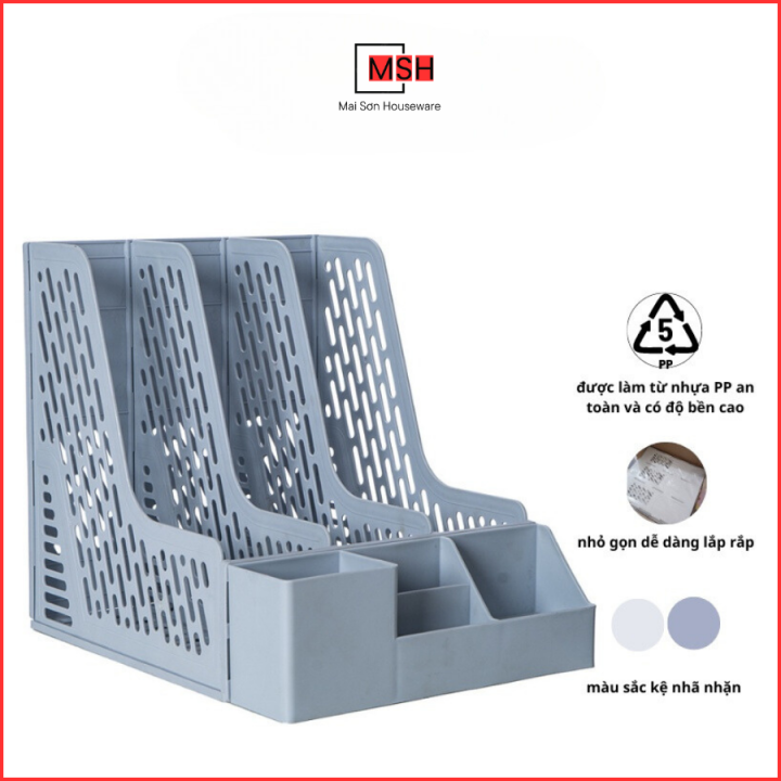 Khay nhựa đựng tài liệu giấy tờ A4 mã 5680 Việt Nhật Plastic cao cấp ...
